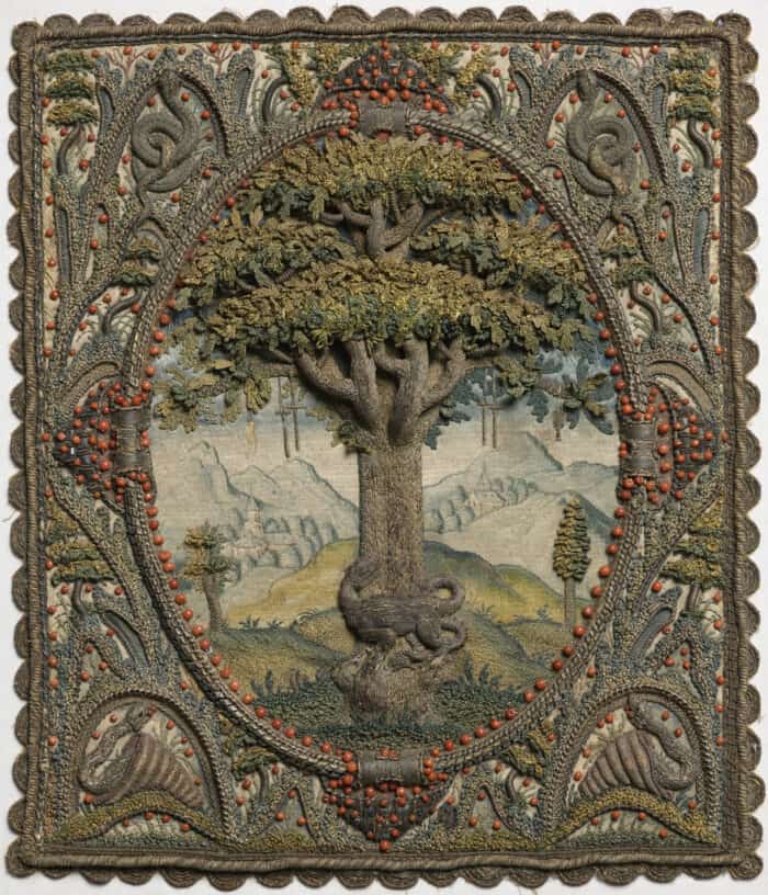 Jacobean Embroidery a Style Based on the Folklore of England