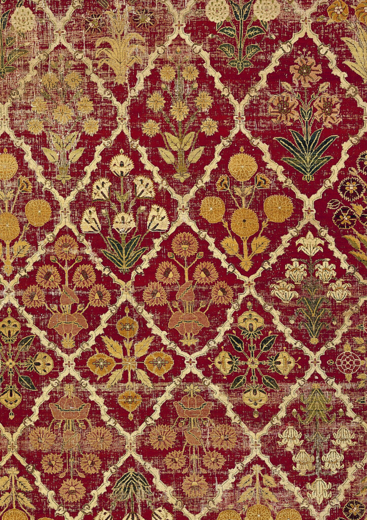Indian Floral Patterns in Design and Textiles Art